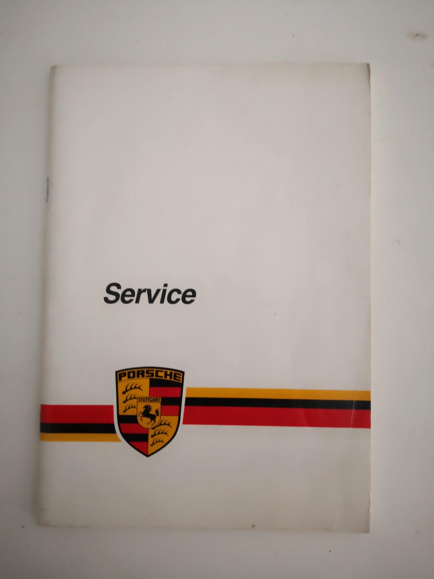 porsche Service boek 1983